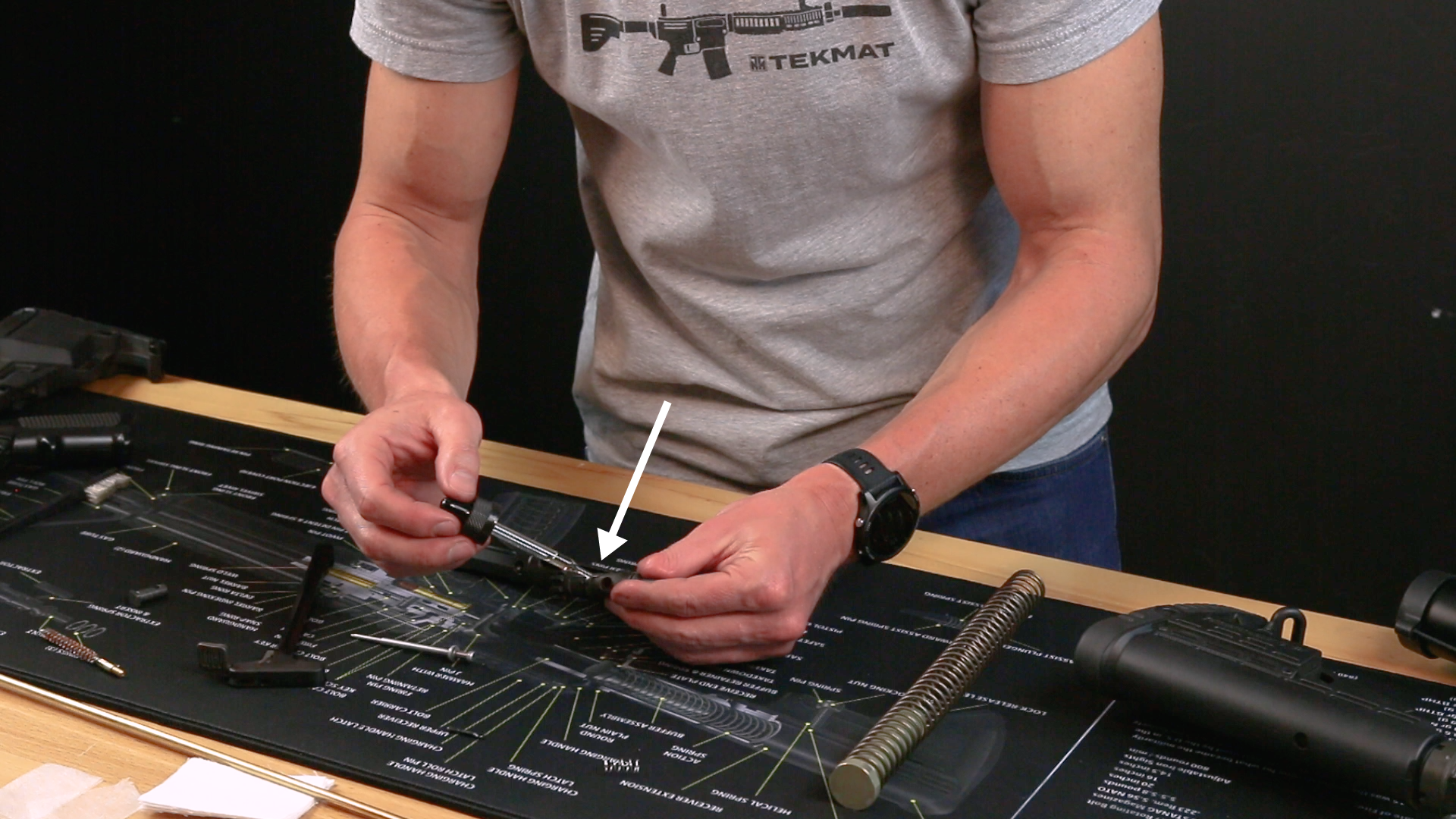 How to Properly Clean your AR-15 and More - TekMat