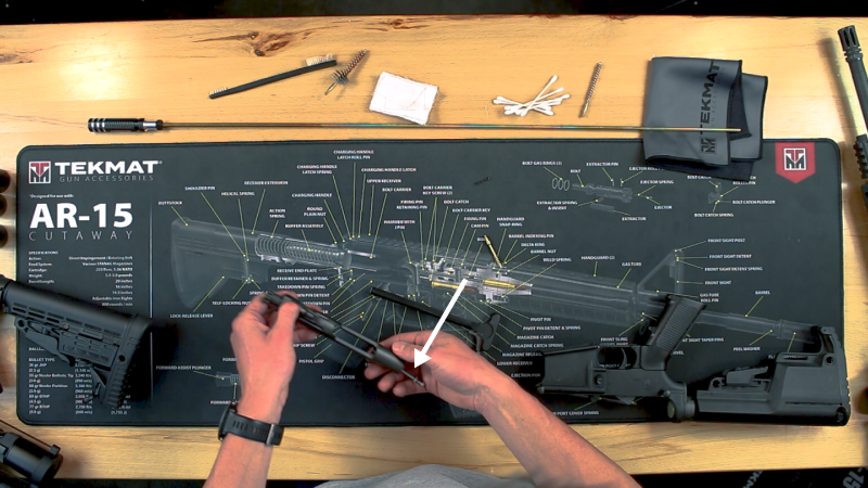 How to Properly Clean your AR-15 and More - TekMat